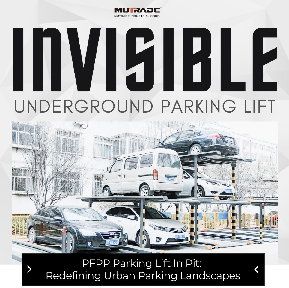 INVISIBLE UNDERGROUND PARKING SOLUTION: FOUR-POST PIT PARKING LIFT ...