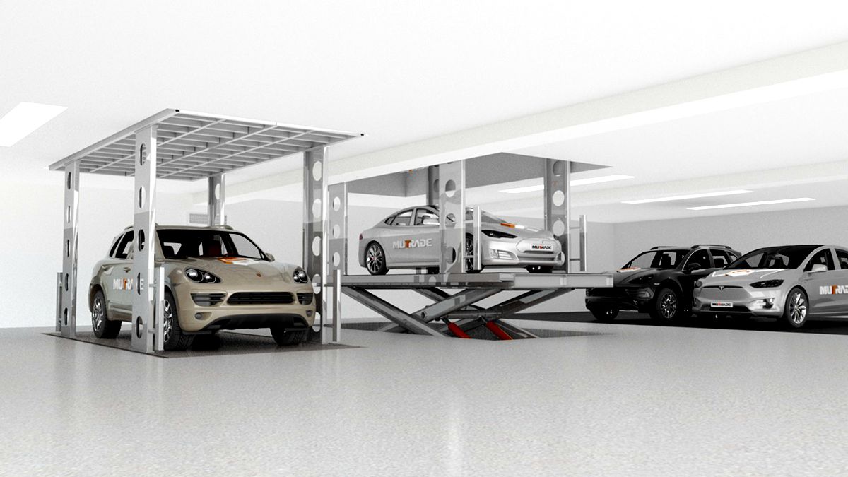 S-VRC-2 - Double-deck Underground Garage Car Lift from China ...